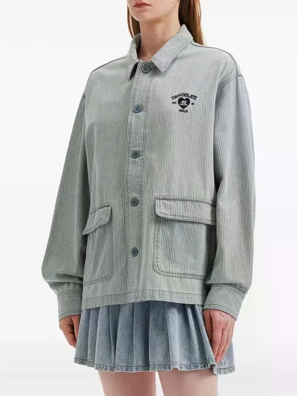 CHOCOOLATE Striped Jacket