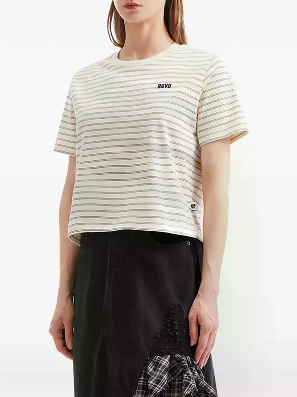 Izzue Striped T-shirt - Neutrals