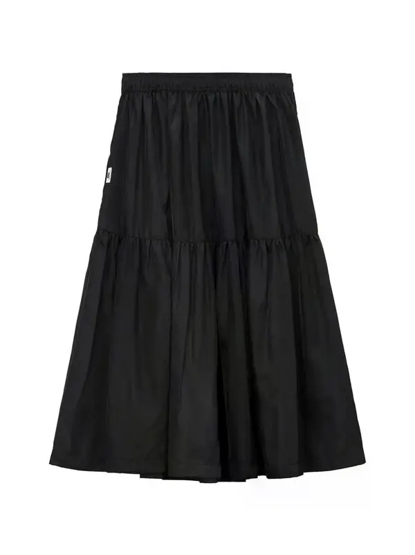 CHOCOOLATE Tiered Skirt - Black