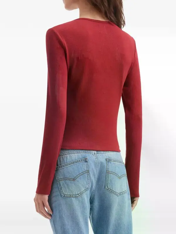 B+AB Knotted Long-sleeve Top