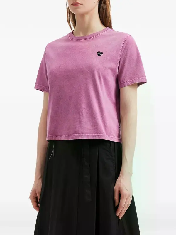 Izzue Patch T-shirt - Pink