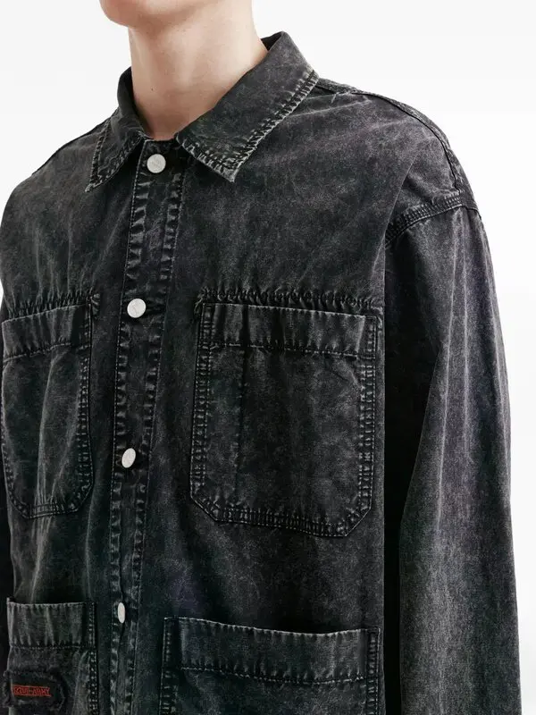 Izzue Buttoned Pocket Cotton Jacket