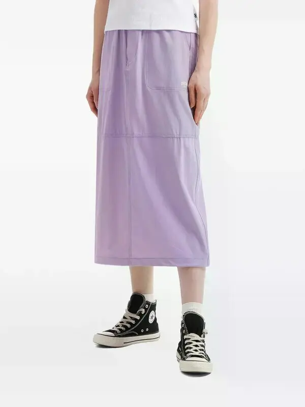 CHOCOOLATE Panelled Midi Skirt - Purple