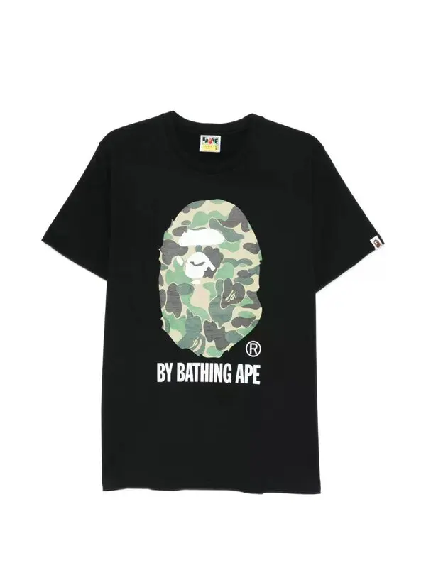 A BATHING APE Abc Camo T-shirt - Black
