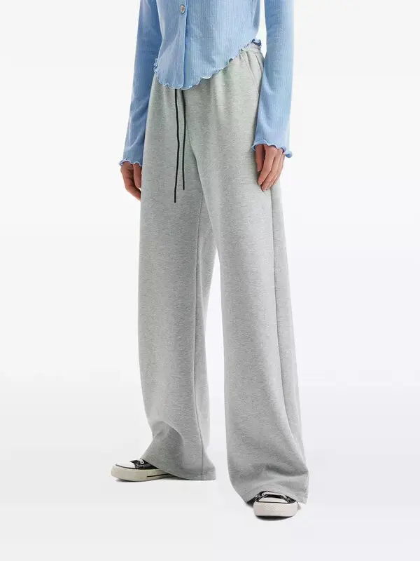 TOUT A COUP Drawstring Track Pants - Grey