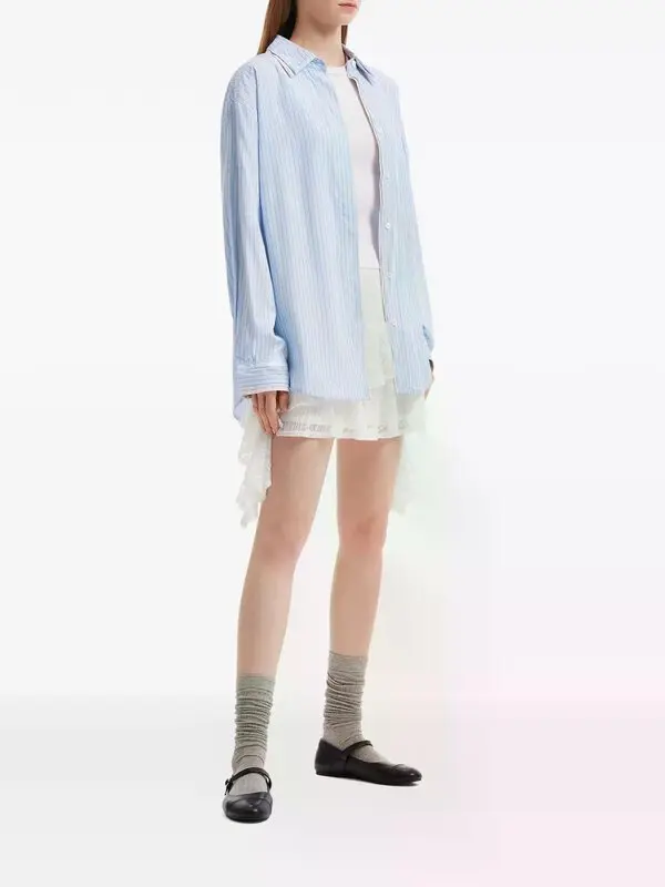 TOUT A COUP Striped Long-sleeve Shirt