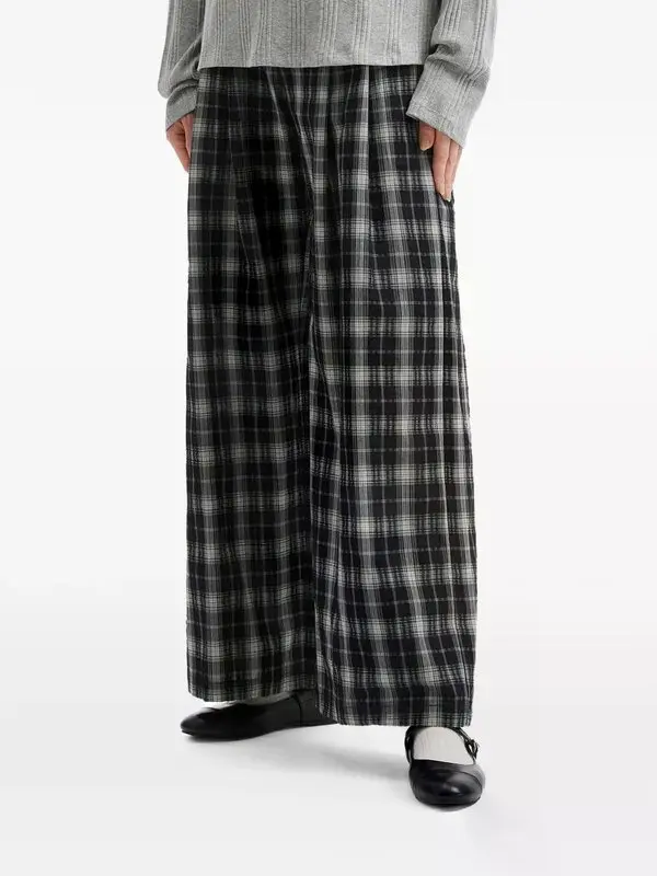 TOUT A COUP Plaid Trousers