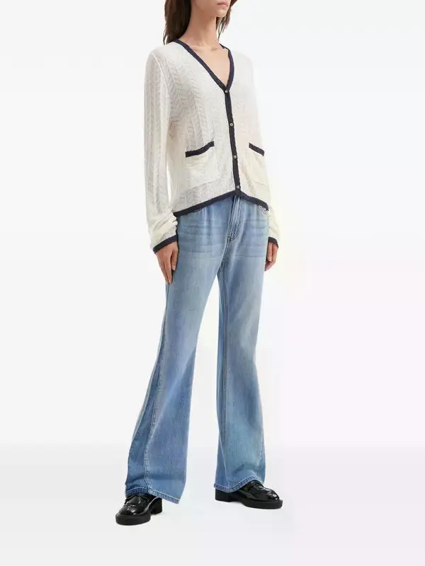 B+AB V-neck Button-up Cardigan