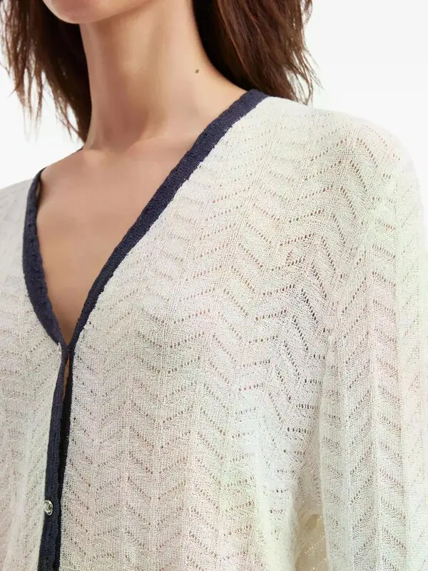 B+AB V-neck Button-up Cardigan
