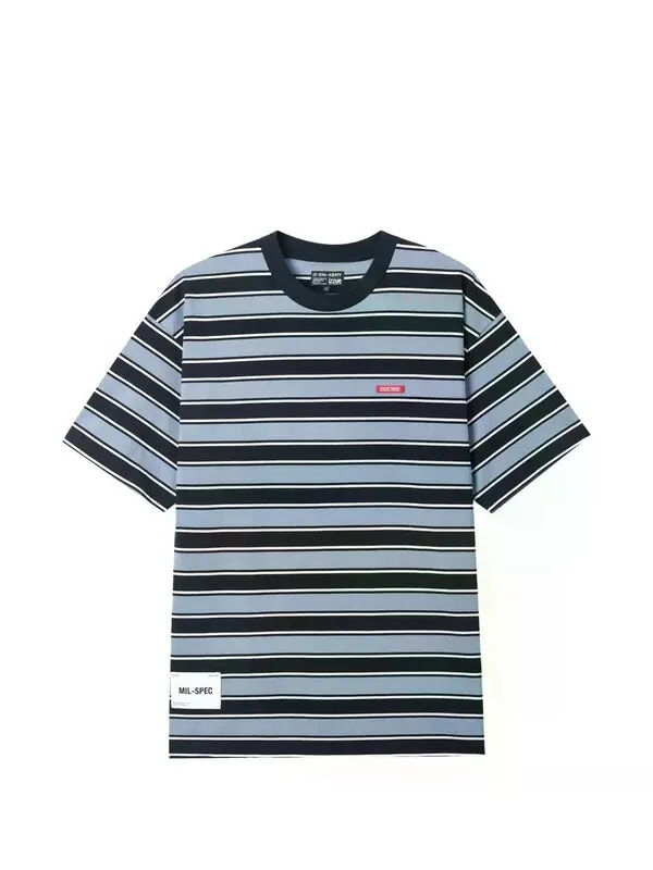 Izzue Striped Patch T-shirt
