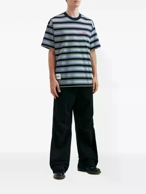 Izzue Striped Patch T-shirt