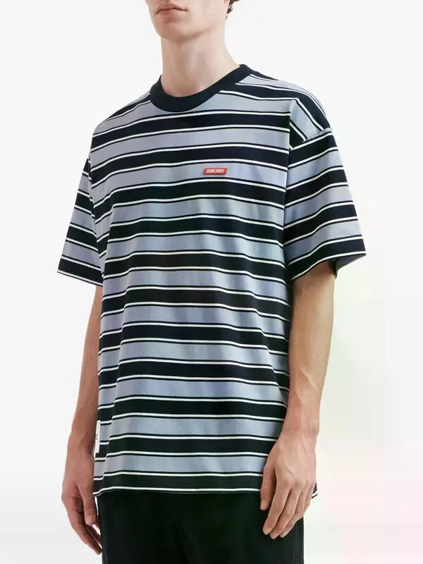 Izzue Striped Patch T-shirt