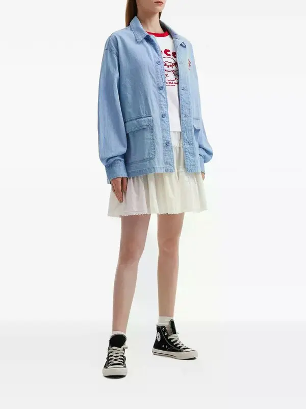 CHOCOOLATE Button-up Denim Shirt
