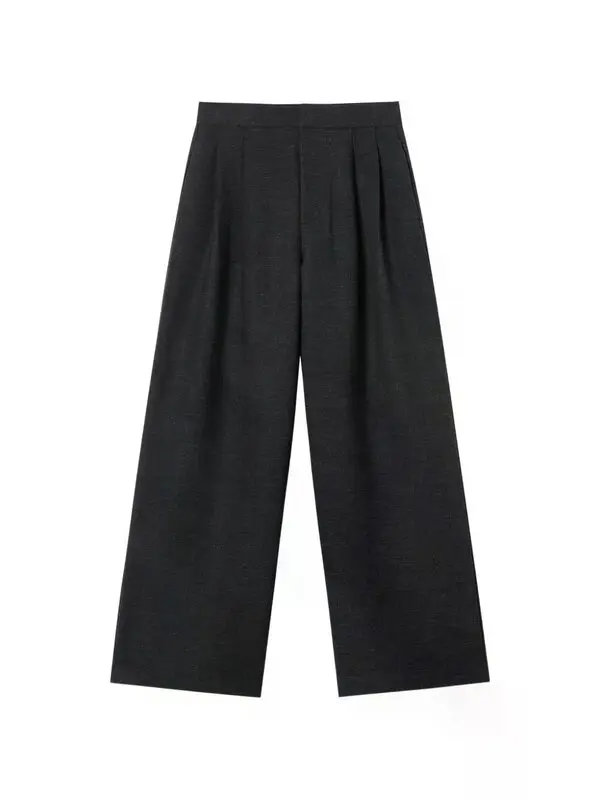 B+AB Pleated Wide-leg Trousers