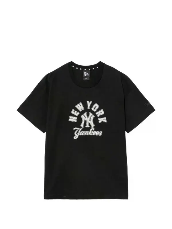 New Era Embroidered T-shirt - Black
