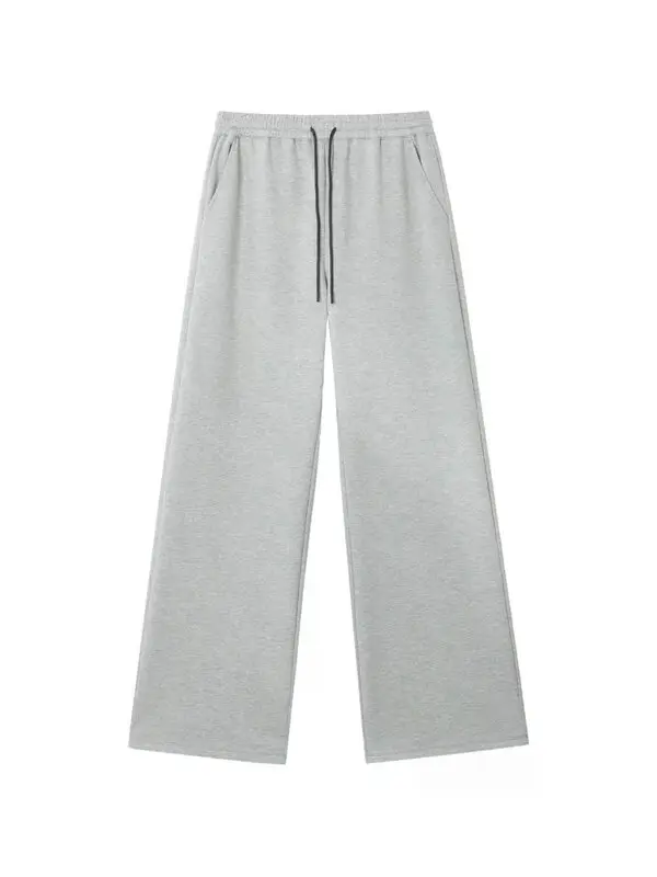 TOUT A COUP Drawstring Track Pants - Grey