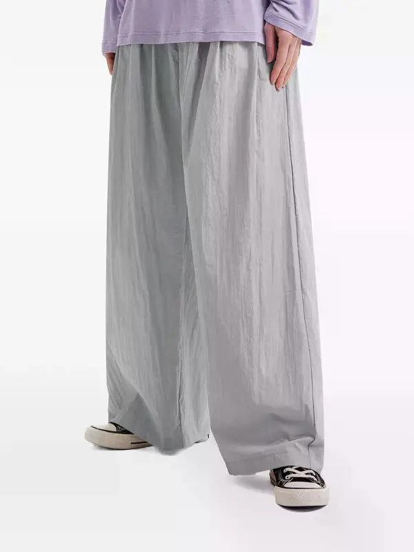 TOUT A COUP Pleated-front Palazzo Pants - Grey