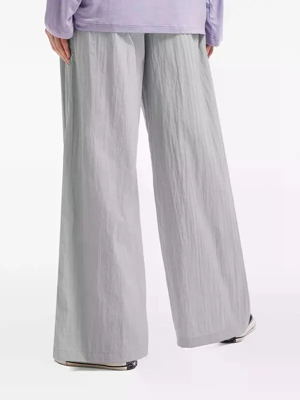 TOUT A COUP Pleated-front Palazzo Pants - Grey