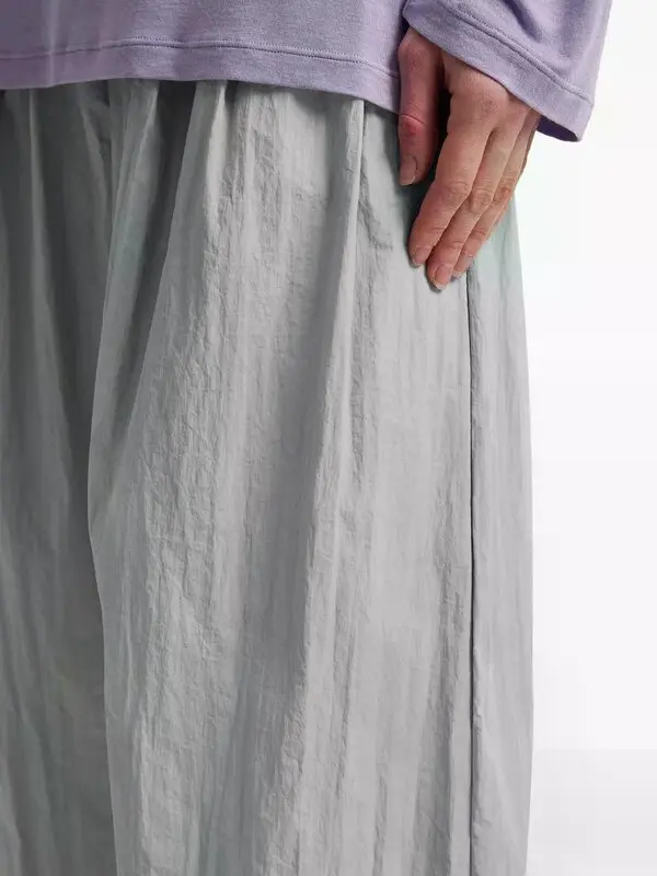 TOUT A COUP Pleated-front Palazzo Pants - Grey