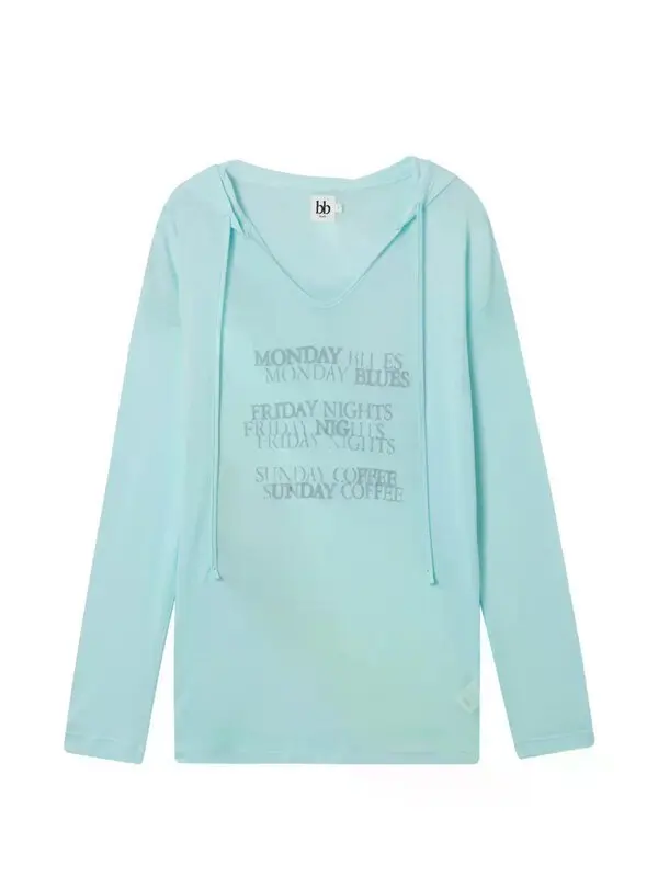 B+AB Slogan-print Hoodie