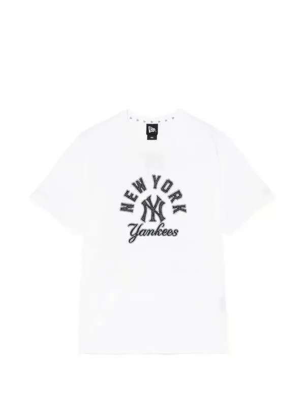 New Era Print-detail Short-sleeve T-shirt - White