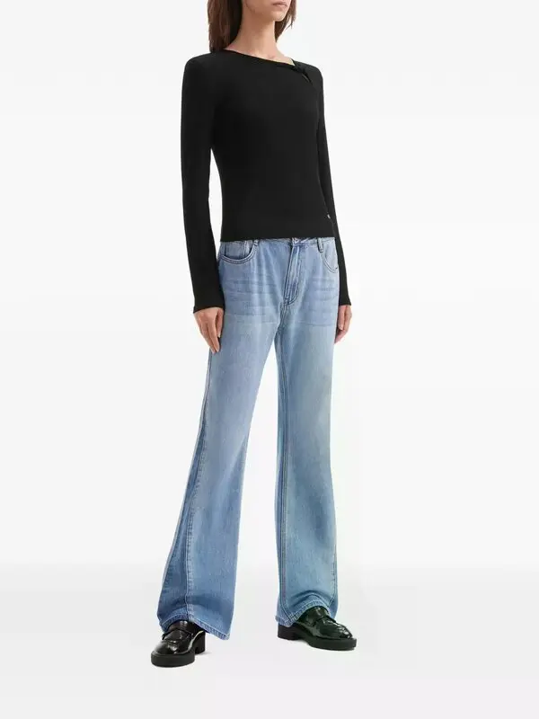 B+AB Twisted Cut-out Top