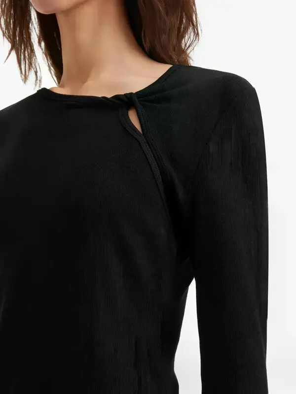 B+AB Twisted Cut-out Top