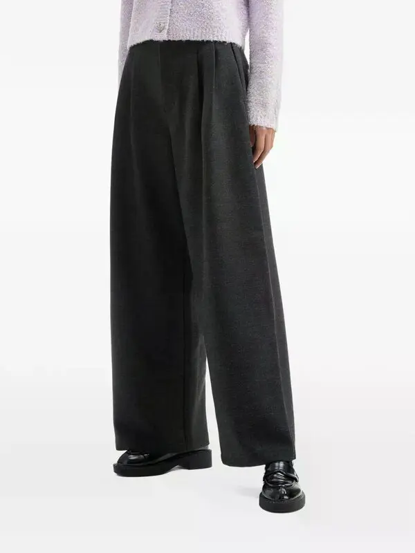 B+AB Pleated Wide-leg Trousers
