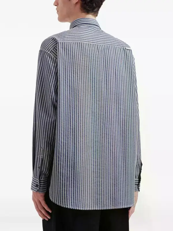 Izzue Striped Pocket Shirt