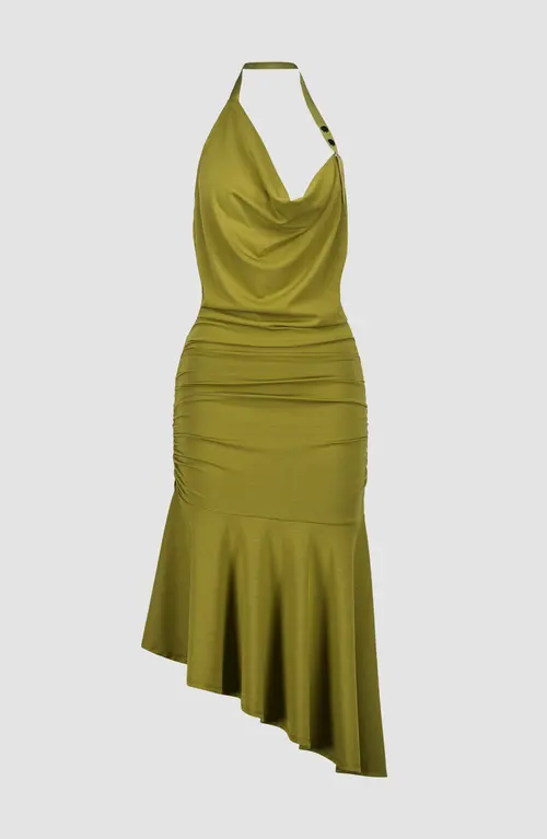 SAEMDI Ana Dress - Olive Green