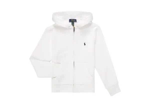 Polo Ralph Lauren Longsleeve Fullzip Hoodie - White