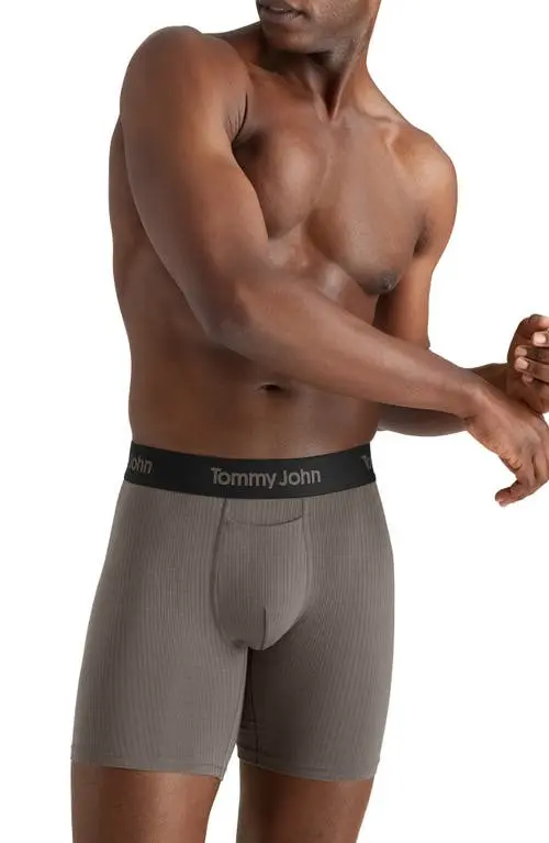 Tommy John Second Skin Luxe Rib 6-inch Boxer Briefs - Falcon