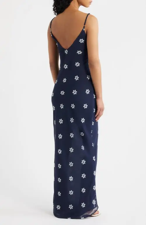 BELLA VENICE Floral Maxi Slipdress