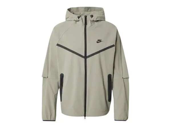 Nike Tech Woven Full Zip Hooded Jacket - Green
