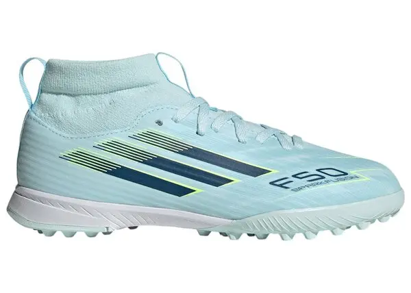 Adidas F50 Sparkfusion League Mid Cut Tf Ice Cold Precision Pack - Almost Blue/dusky Petrol/hi