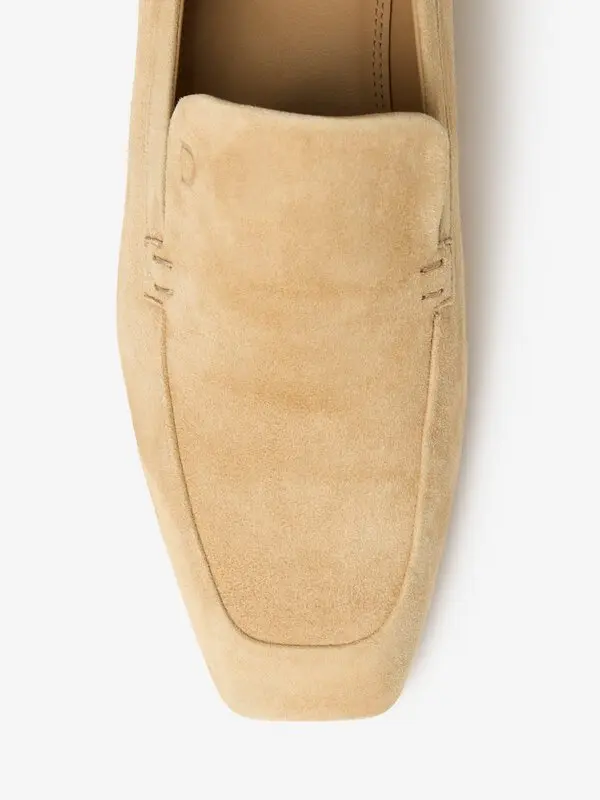 HOUSE OF DAGMAR Suede Loafer - Beige