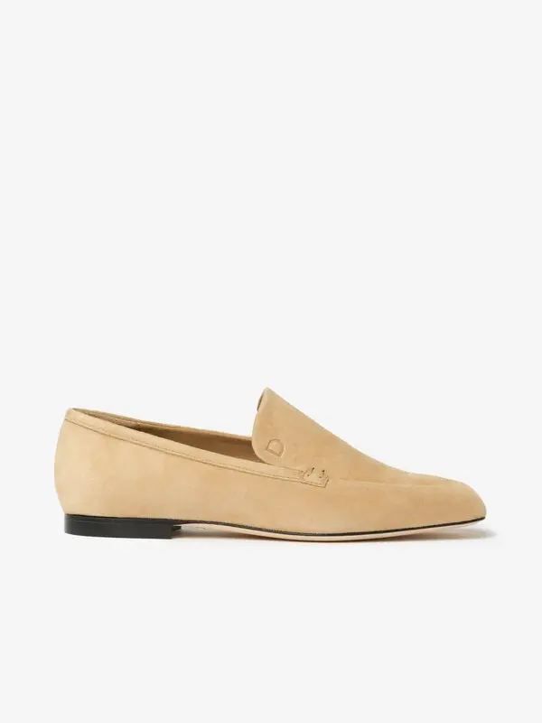 HOUSE OF DAGMAR Suede Loafer - Beige