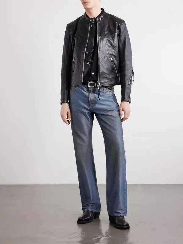 Our Legacy Yurei Leather Jacket - Black