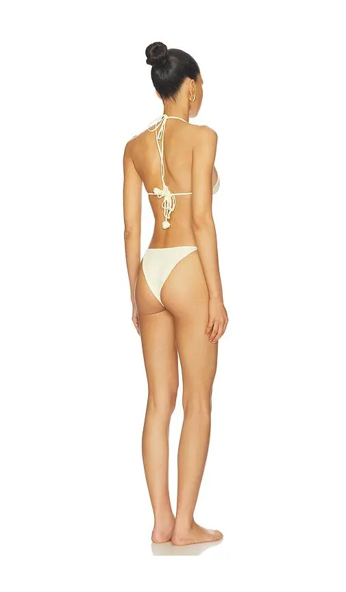 MAYGEL CORONEL Arazo Bikini Set - Vainilla