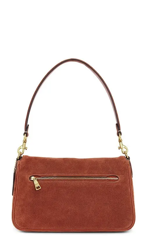 COACH Suede Soft Tabby Shoulder Bag - Clay