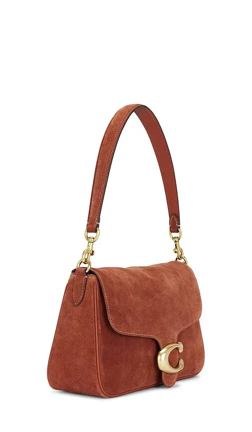 COACH Suede Soft Tabby Shoulder Bag - Clay