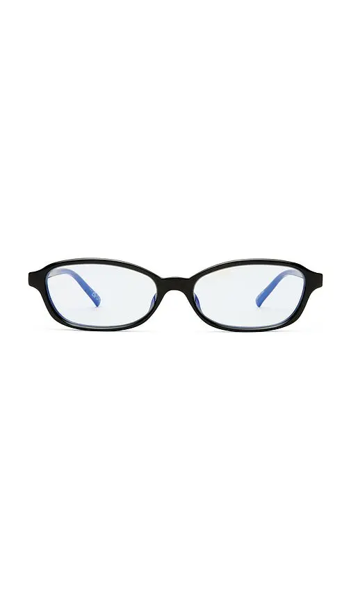 Le Specs Honey Pot Blue Light Eyeglasses - Black