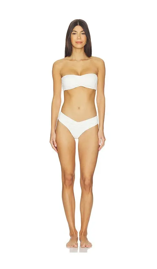 Devon Windsor Noelle Bikini Bottom - Porcelain