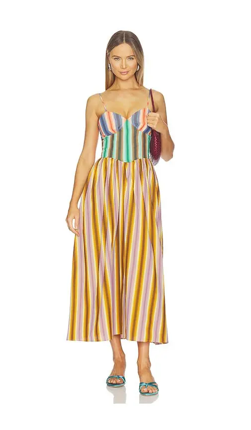 Celiab Duku Midi Dress - Multi