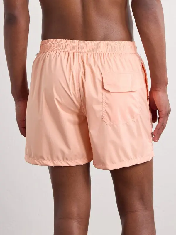Thom Sweeney Straight-leg Mid-length Swim Shorts