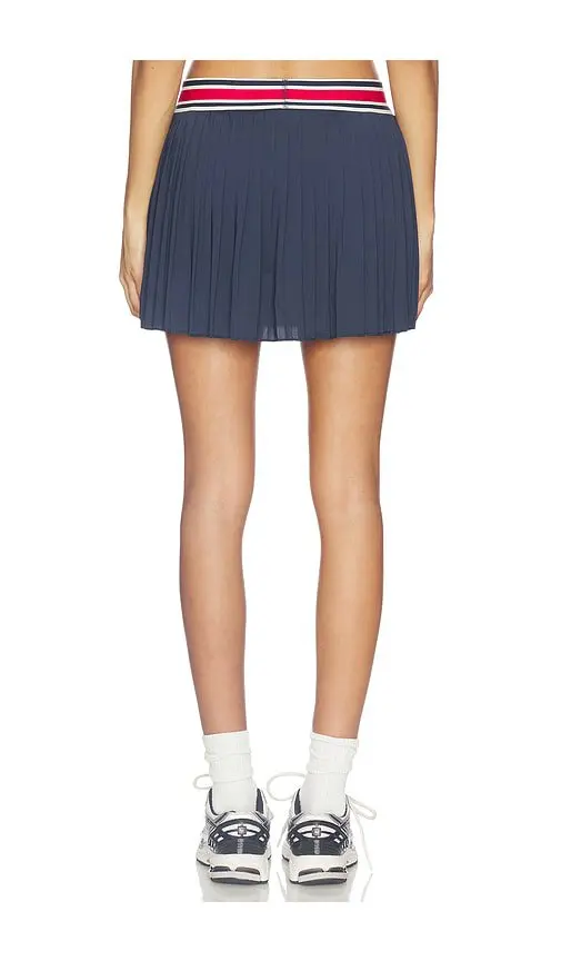 GOLD HINGE Striped Tennis Skirt
