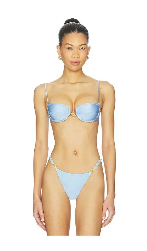 BANANHOT Prima Bikini Top - Pacific Blue