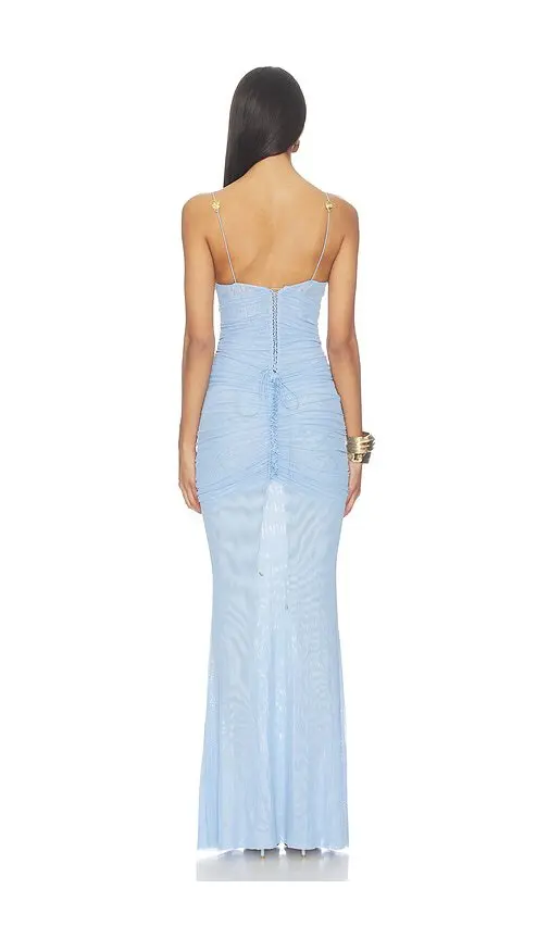 BANANHOT Nella Dress - Pacific Blue