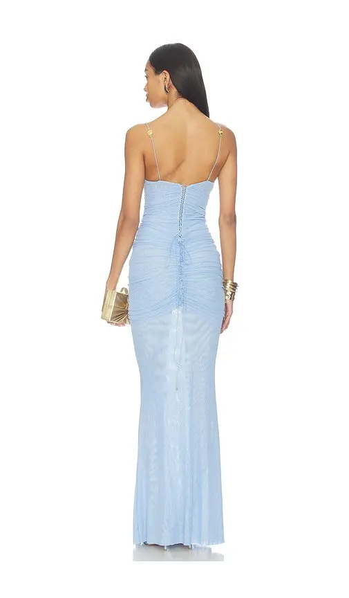 BANANHOT Nella Dress - Pacific Blue
