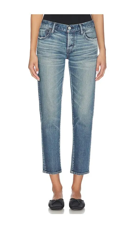 Moussy Vintage Alice Tapered Jeans - Blue